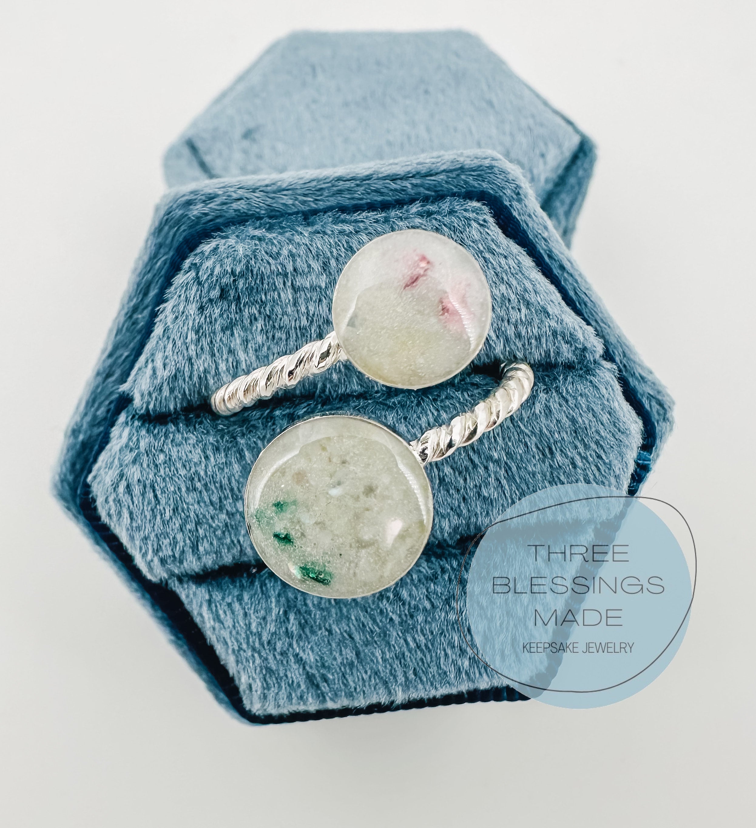 Jasmine Ring | Three Blessings Made Keepsake Jewelry and Breastmilk Jewelry
